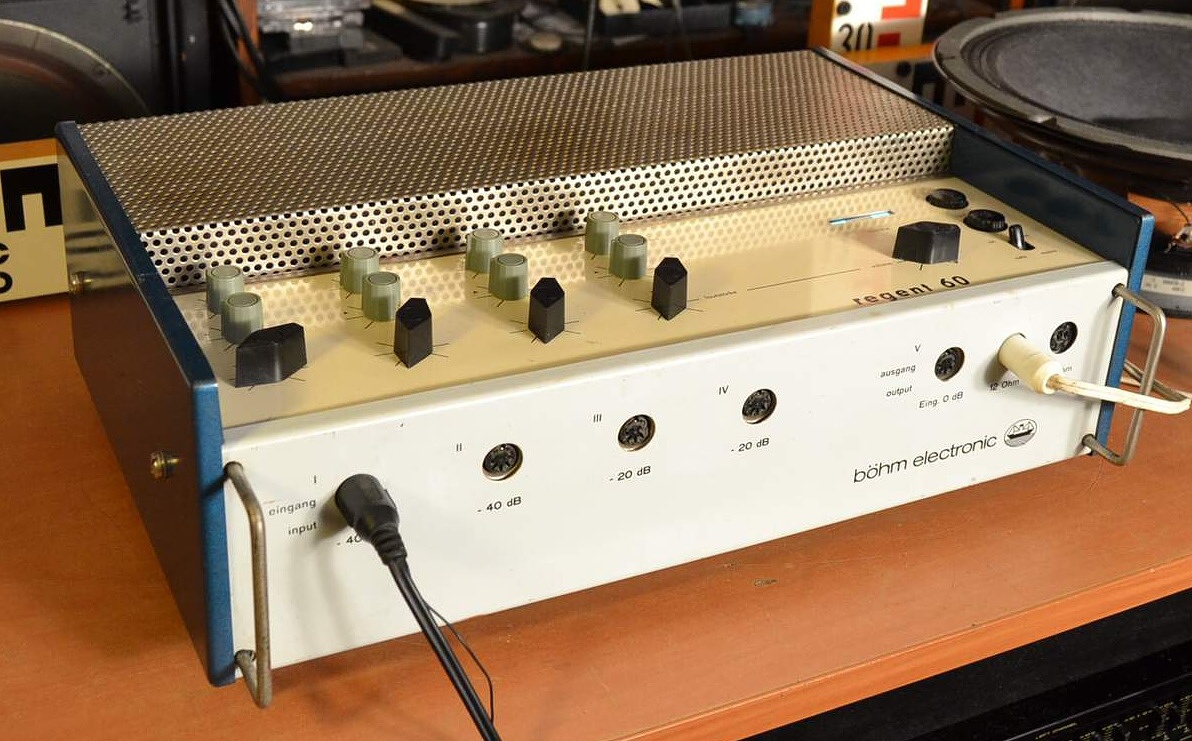 1965 Regent 60 | Aparáty | vintageamps.eu